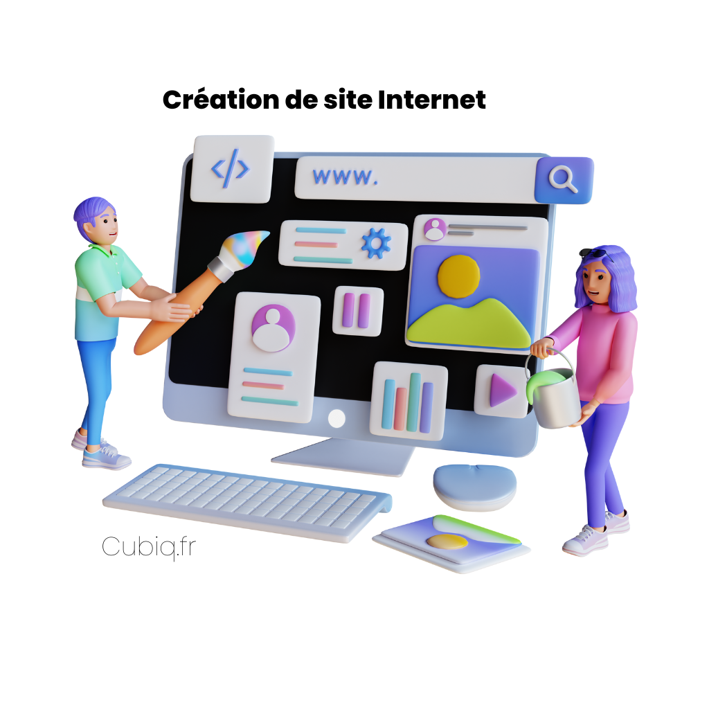 Création de site internet - Cubiq